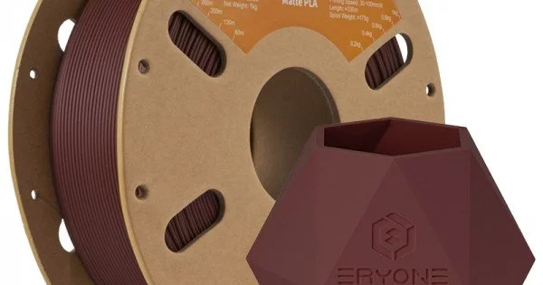 Eryone Matte PLA Ruby Red Filament - Hoogwaardig Matte Rood 3D-printer ...