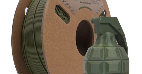 Eryone Matte PLA Army green / Legergroen Filament
