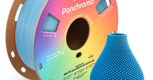 Polymaker Panchroma Dual Matte PLA Glacier Blue 1.75mm | Filament & meer